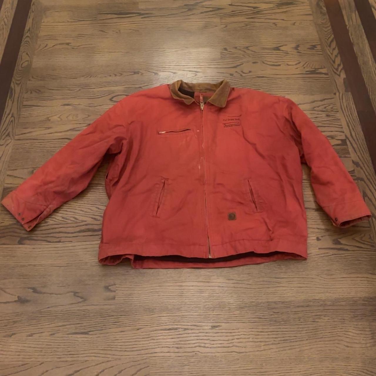 Vintage carhartt style detriot jacket , size 4xl but... | Depop