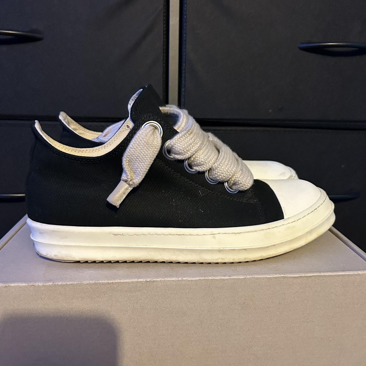 Rick Owen thick laces 100% authentic Size 12 (45)... - Depop
