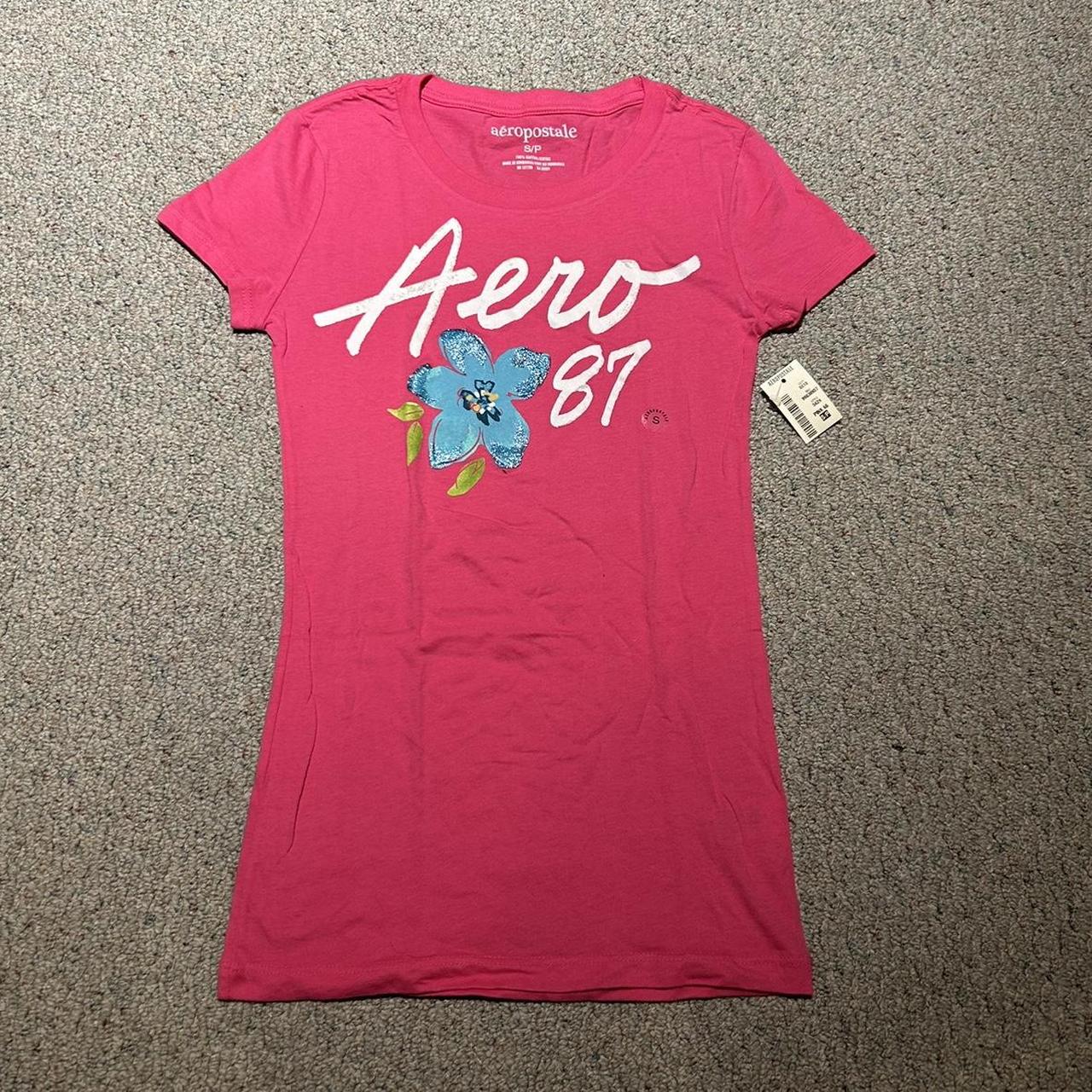 Hot pink Y2K style graphic print t-shirt, brand new... - Depop