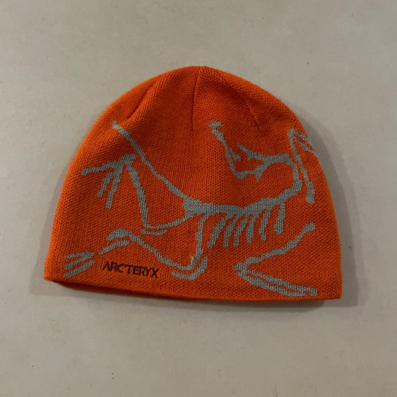 Arcteryx Orange Bird Toque beanie - Depop
