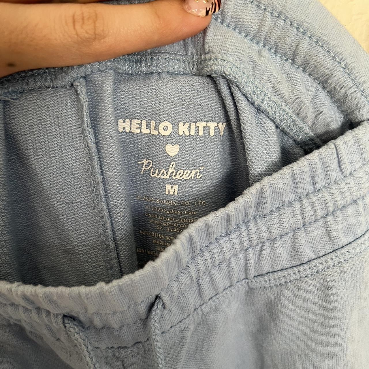 Adorable Hello Kitty flare sweatpants! Size... - Depop