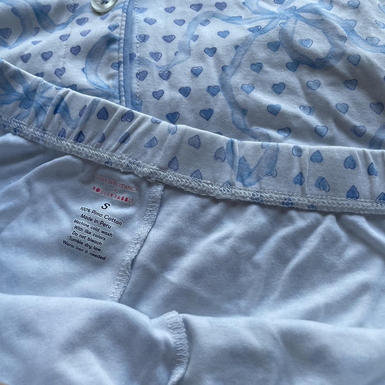 Love shack fancy roller rabbit heart pjs Super rare... | Depop