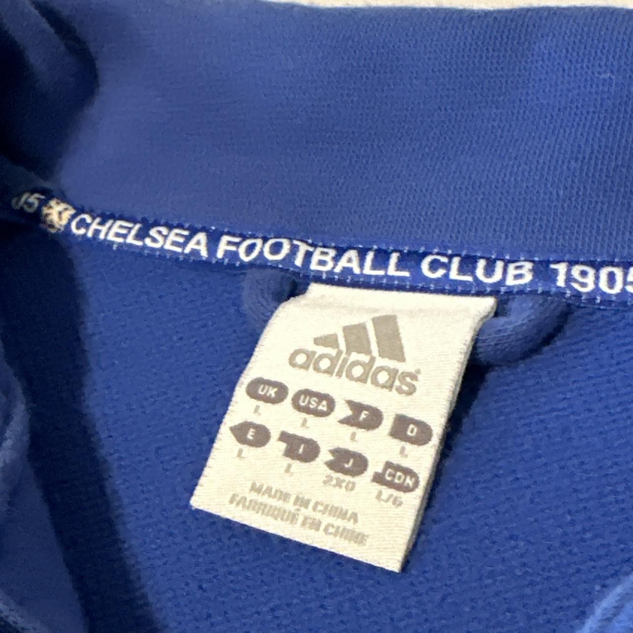 Adidas Chelsea FC Soccer zip up Jacket Size Large... - Depop