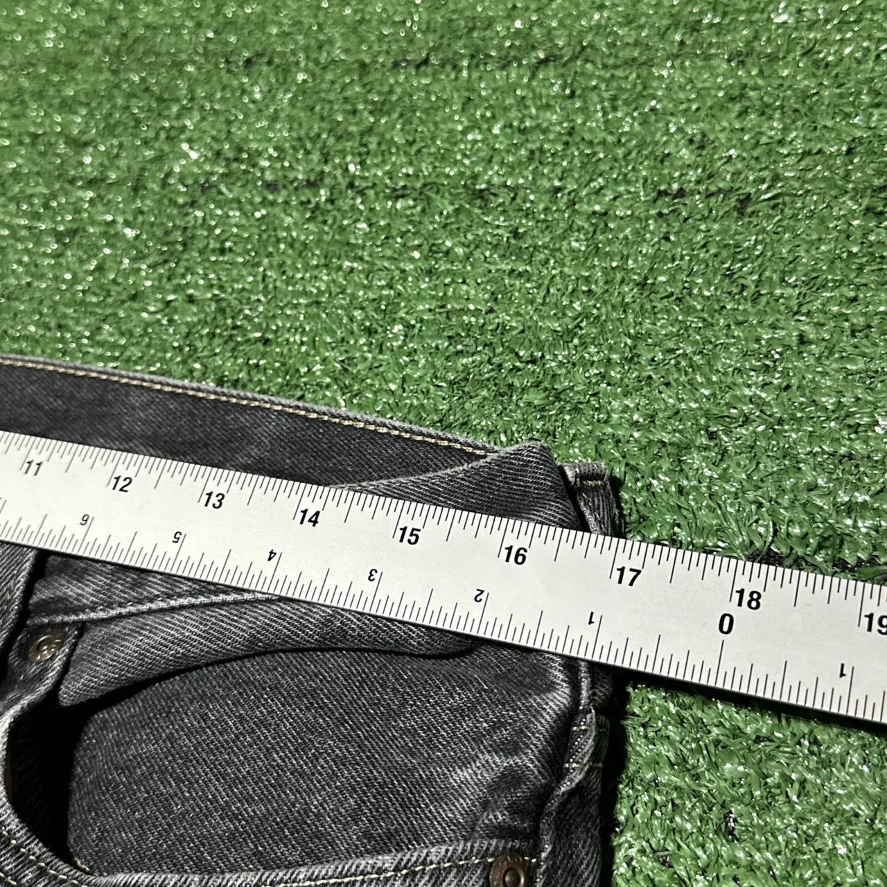 Vintage Y2K Faded black Jeans baggy Skater grunge... - Depop