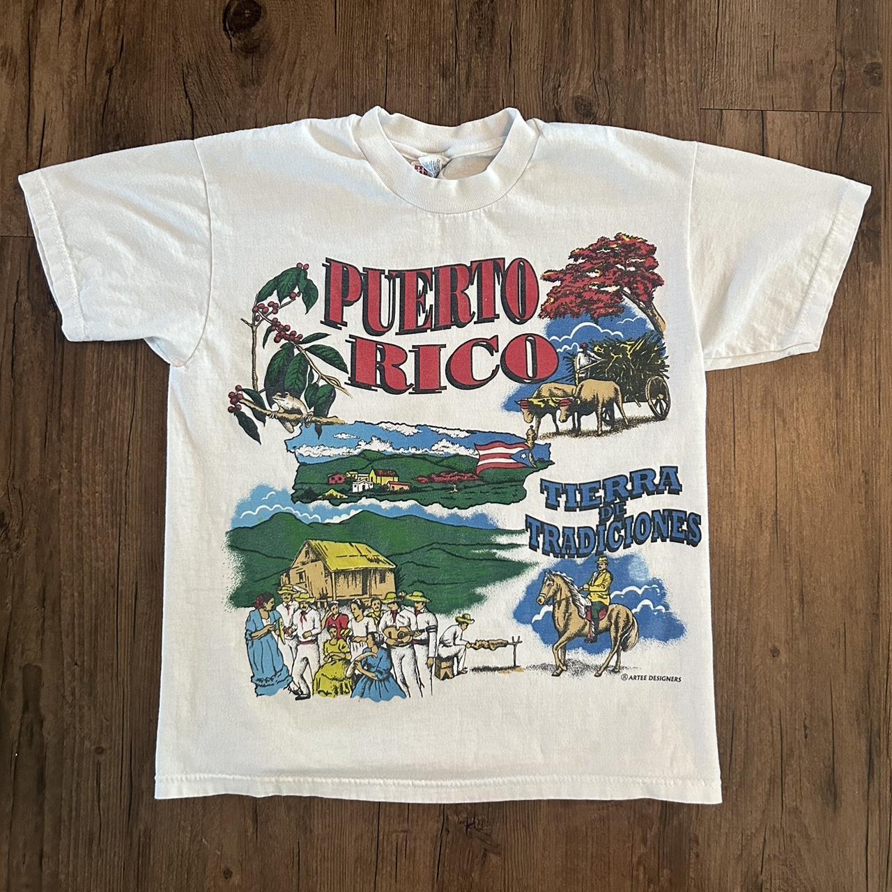 ‘90s Puerto Rico tee🇵🇷 - Depop