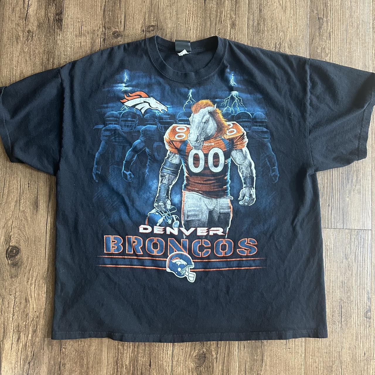 ‘90s Denver broncos tee🐴 - Depop