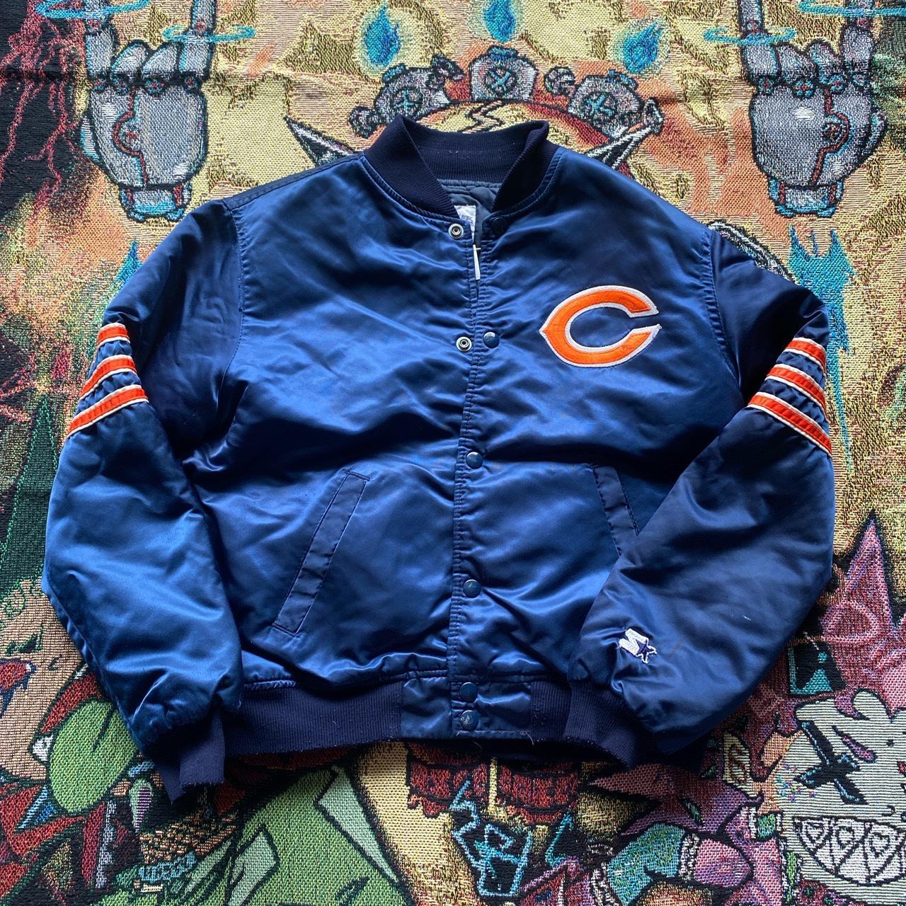 Chicago bears kids jacket size: youth large... - Depop
