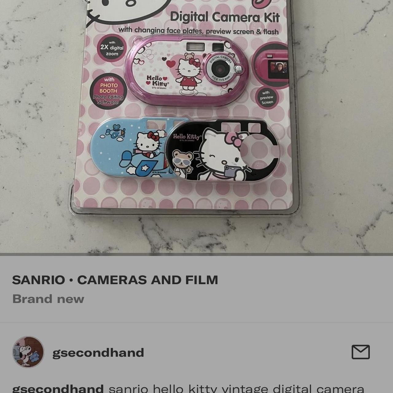 sanrio hello kitty vintage digital camera - super... - Depop