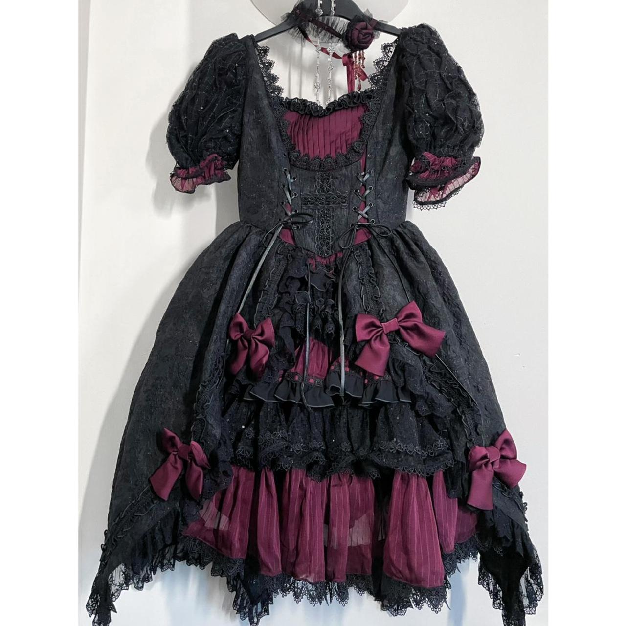 Super Delicate Gorgeous Goth Dress Sets... - Depop