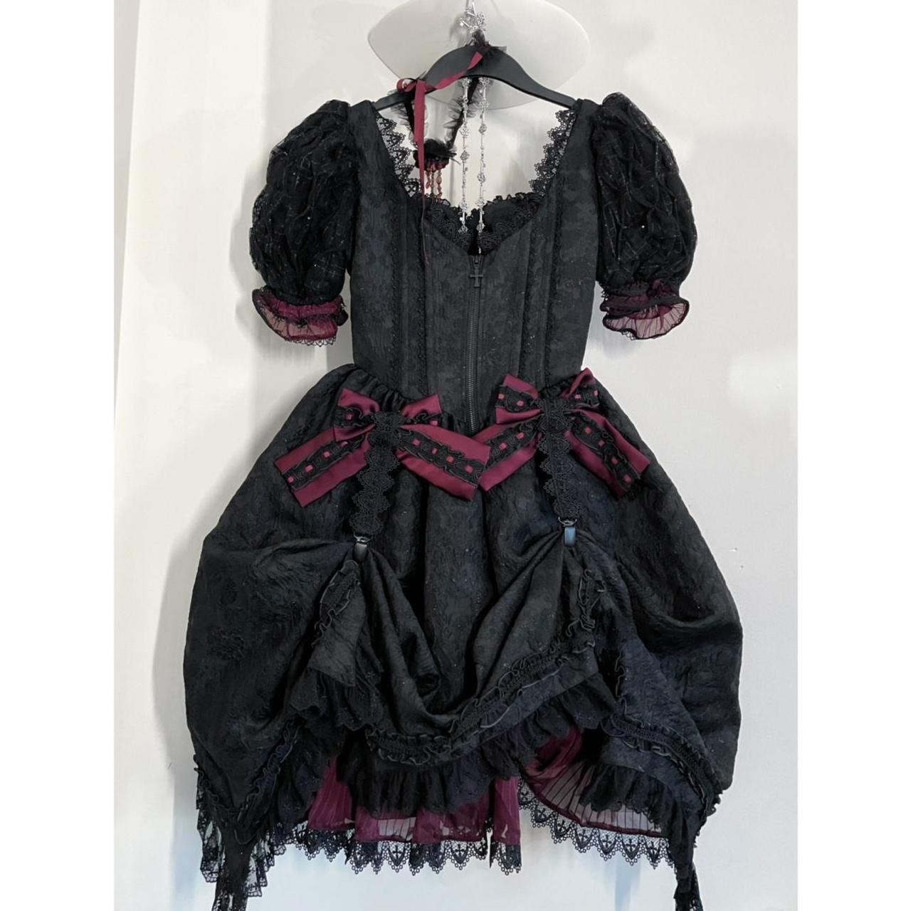 Super Delicate Gorgeous Goth Dress Sets... - Depop