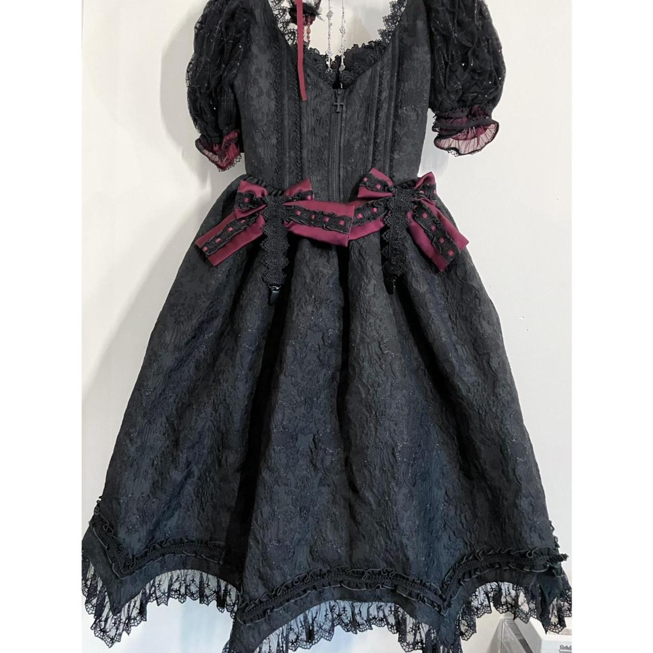 Super Delicate Gorgeous Goth Dress Sets... - Depop