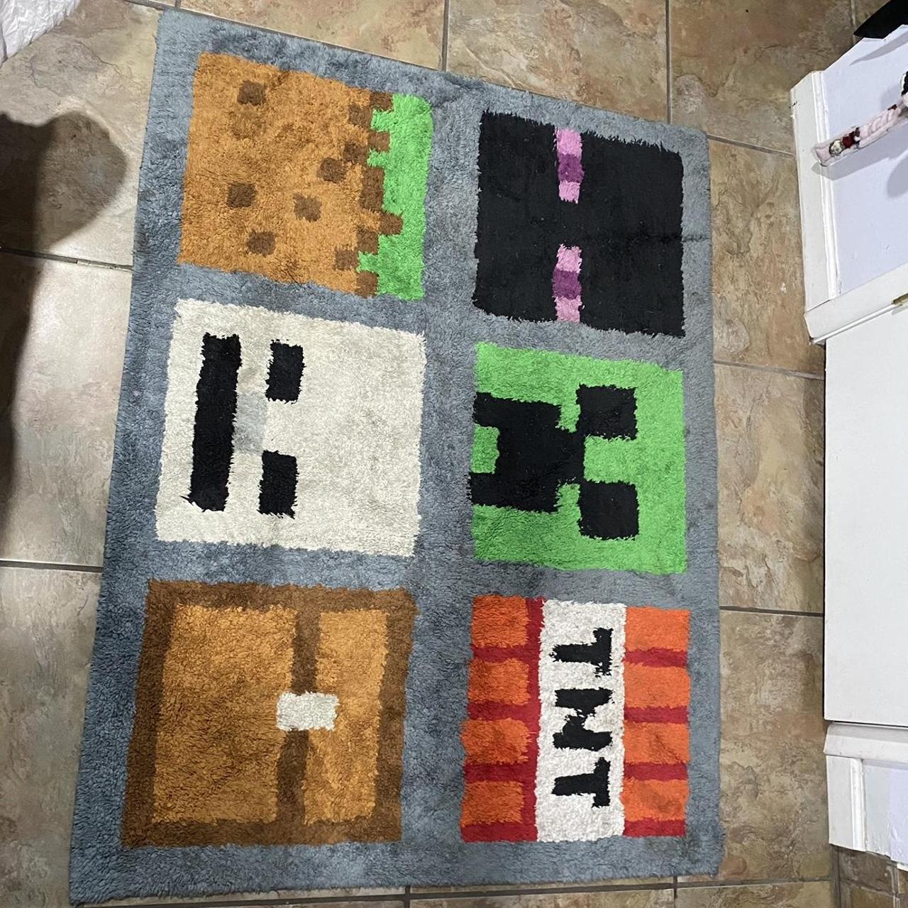 minecraft rug - Depop