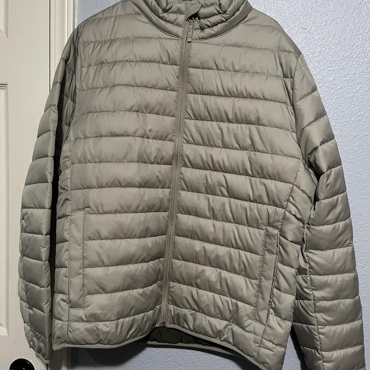 Gap cold control puffer jacket Cream Waterproof... - Depop