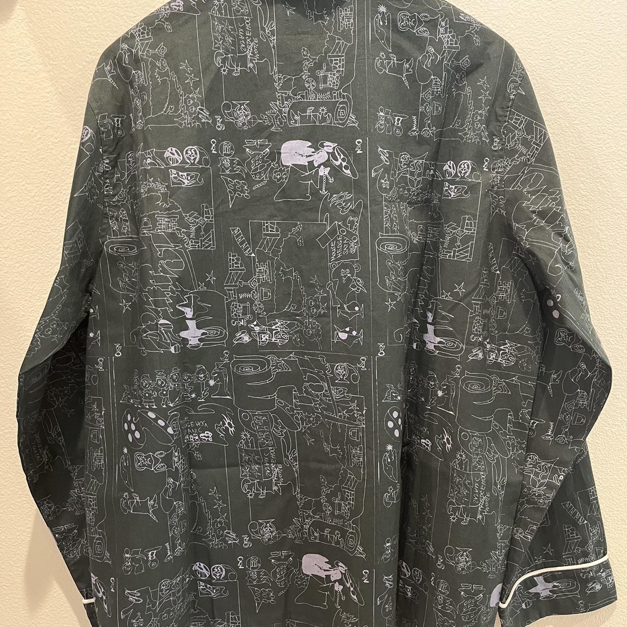 Brain dead pajama set size M both top and bottom - Depop