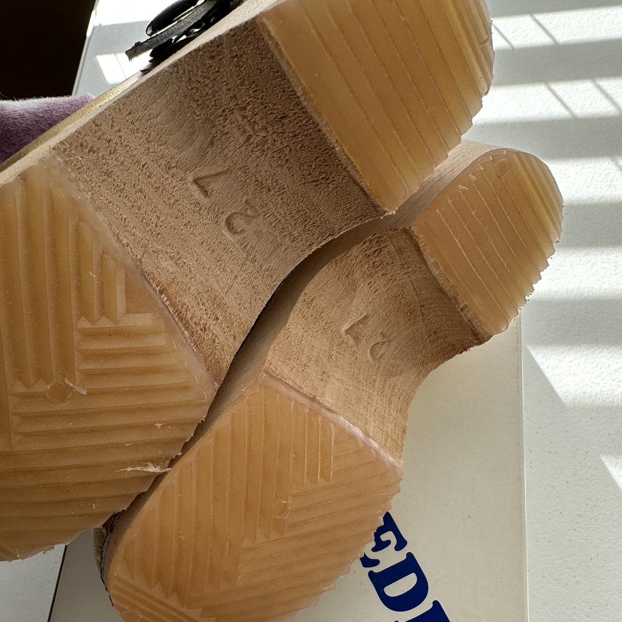 Cape Clogs Gold Metallic Clog Add a little shimmer... - Depop