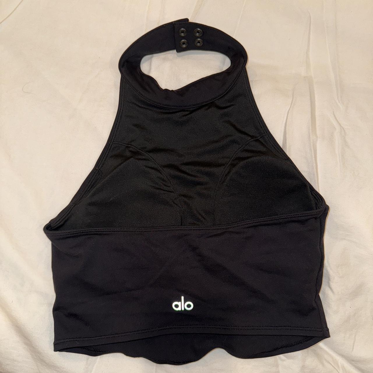 ALO TOP size XS built in bra with padding halter... - Depop