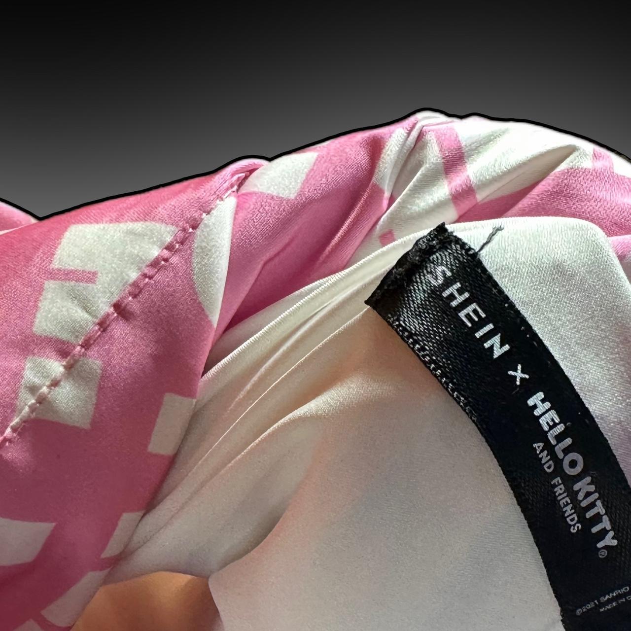 shein x hello kitty collaboration Cropped Puffer... - Depop