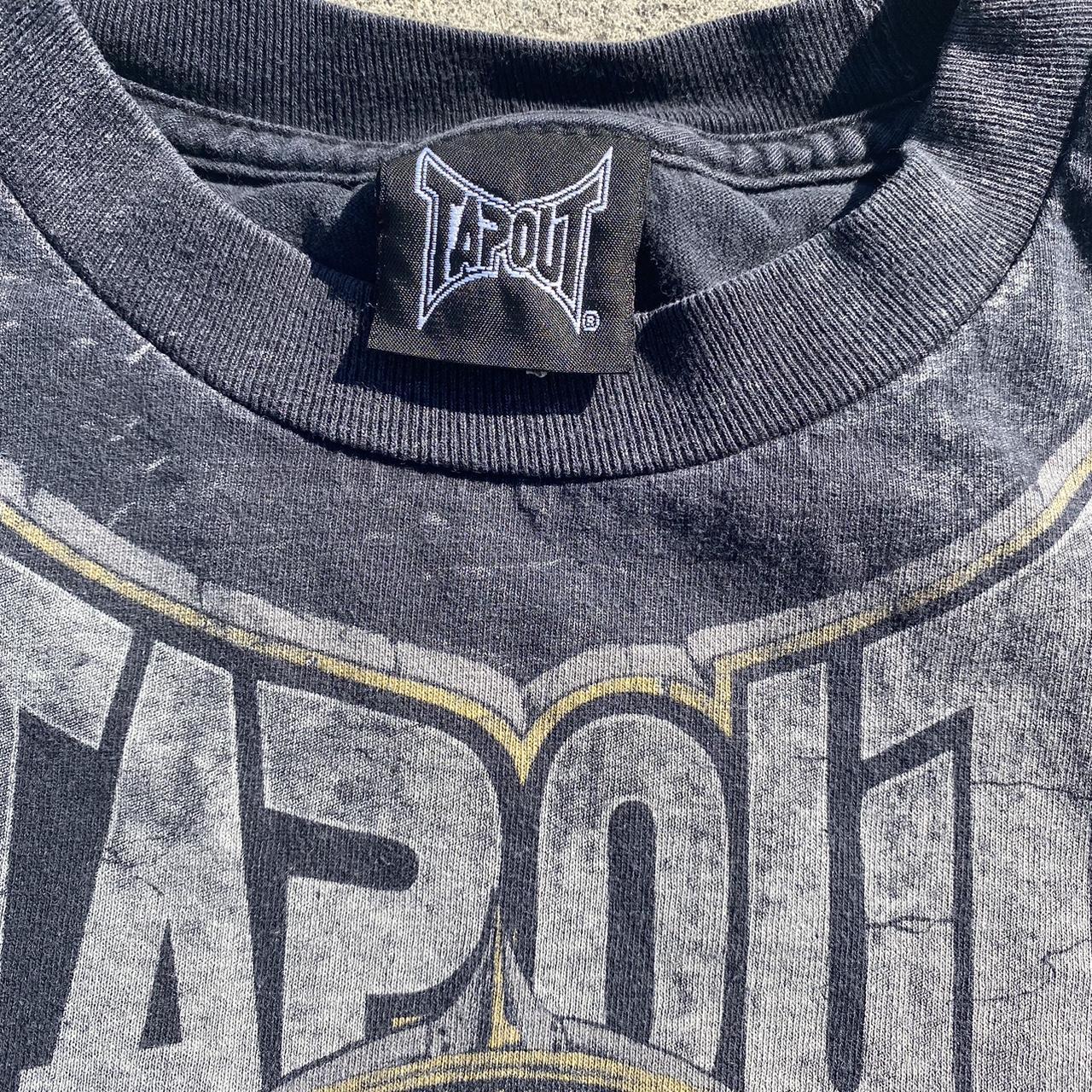 Y2K Tapout shirt with wings Size M Perfect... - Depop