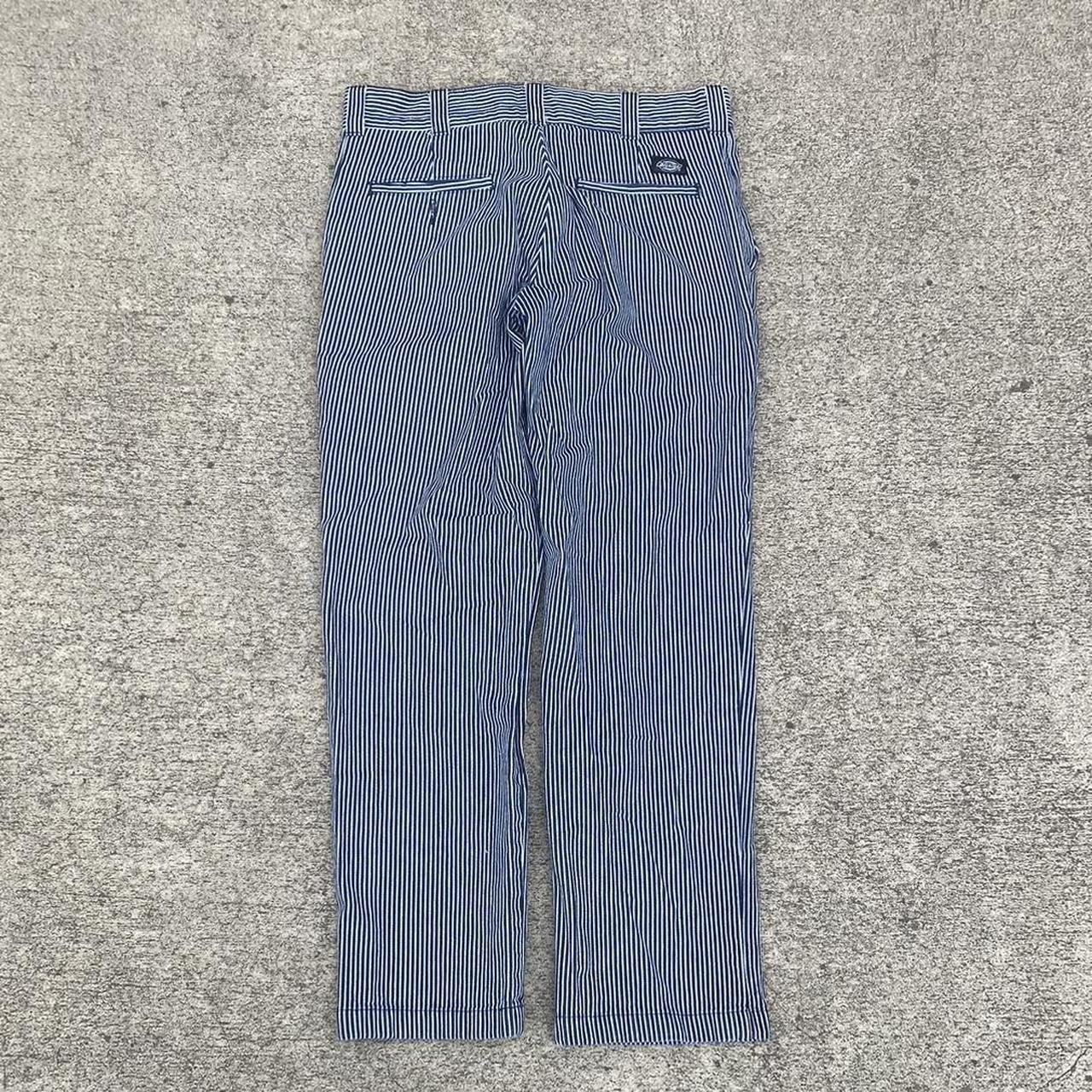 Pinstripe Dickies 67 collection slim fit pants Cut... - Depop