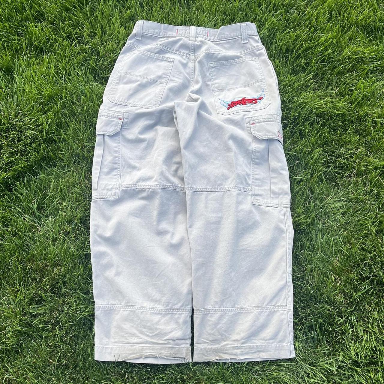 Crazy Rare Wide Leg JNCO Jeans Cargo Pants Size... - Depop