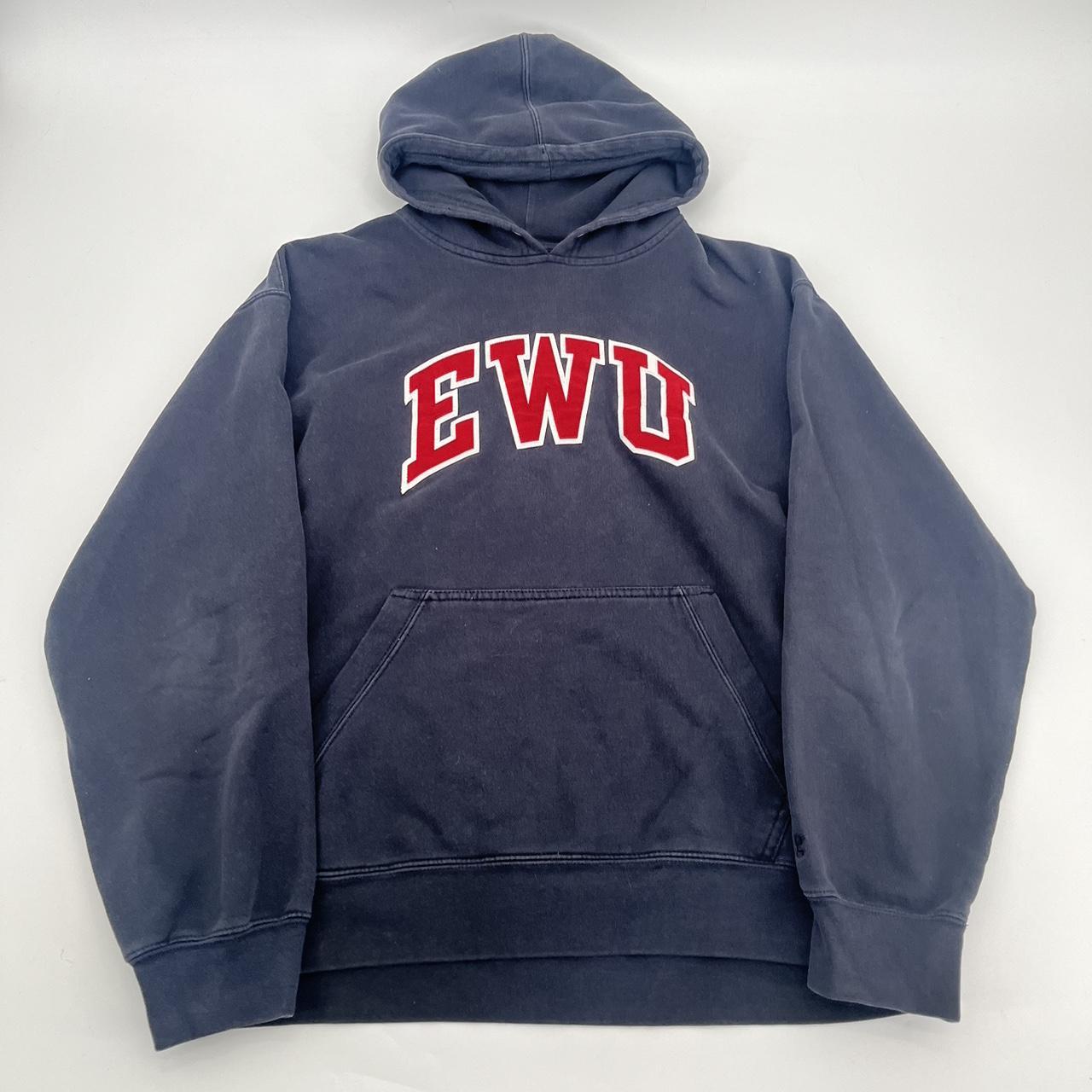 Vintage Eastern Washington University College Hoodie... - Depop
