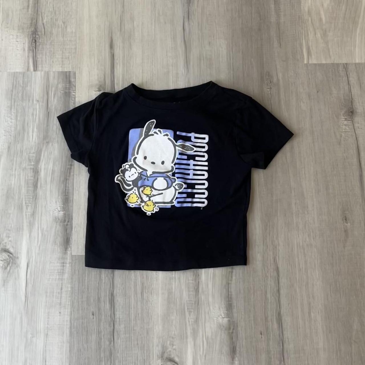 Pochacco crop tee •Size M •message me if any... - Depop
