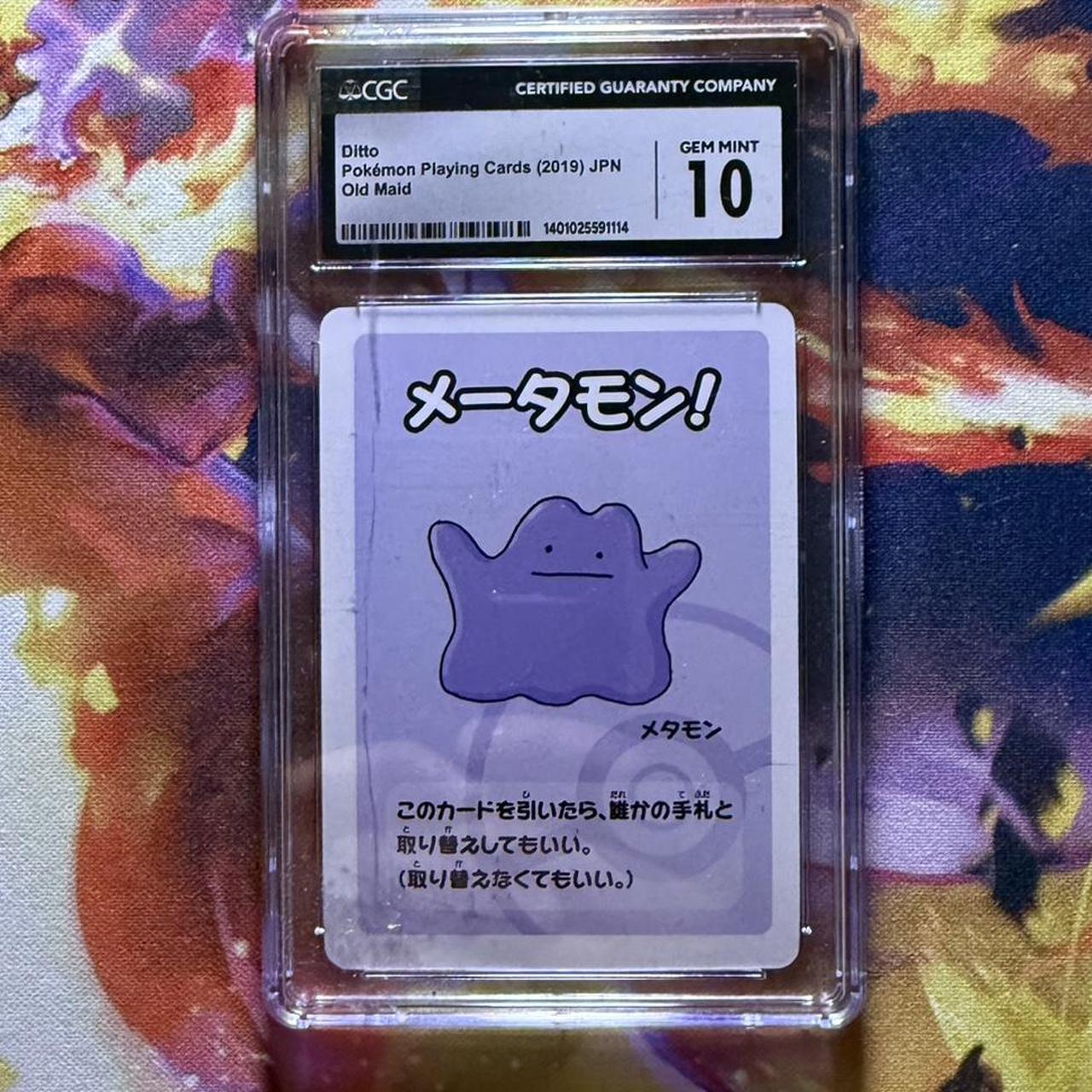 CGC 10 Japanese Ditto for sale! $20 #pokemon #tcg - Depop