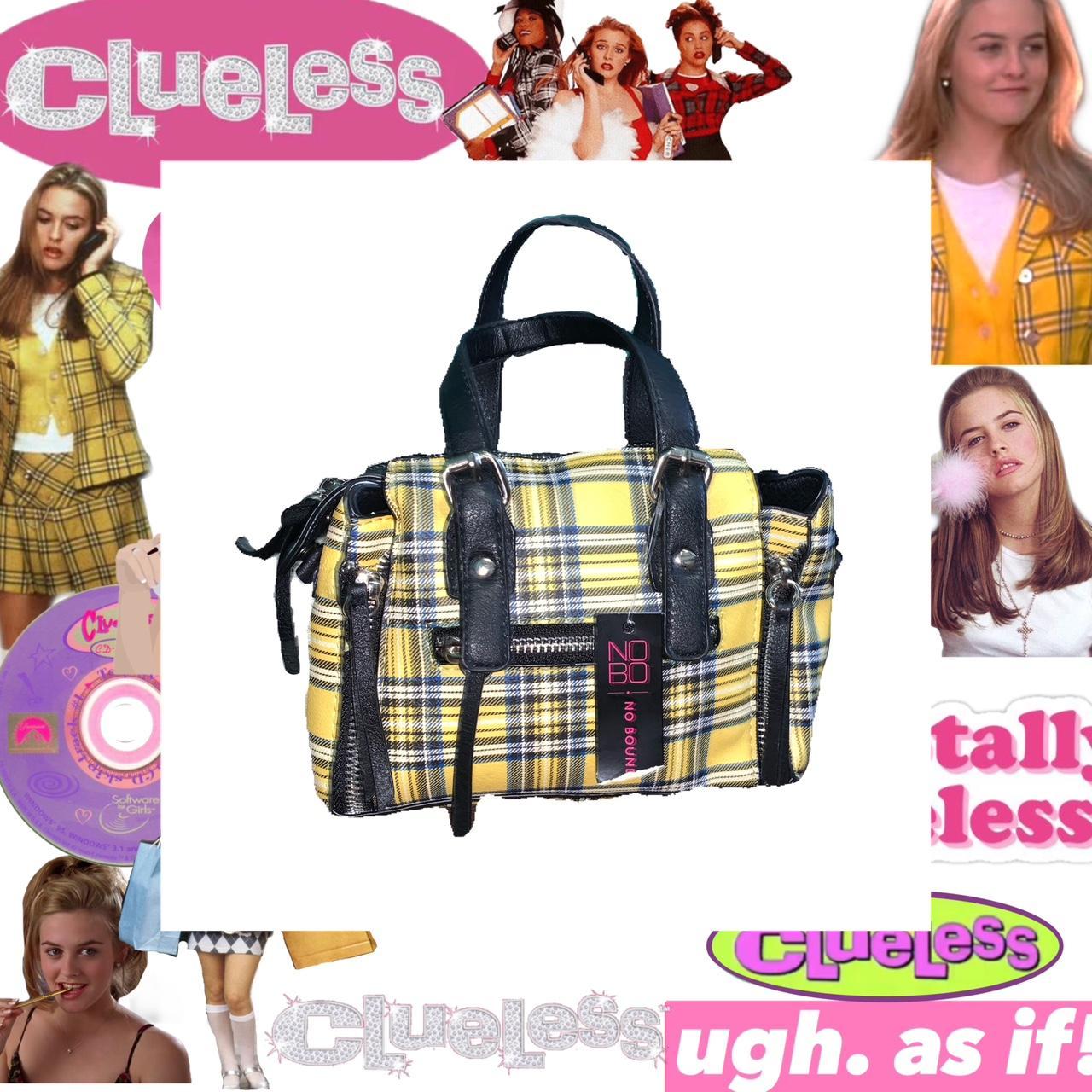 Clueless inspired mini handbag🎀👱‍♀️ -plaid 90s Cher... - Depop