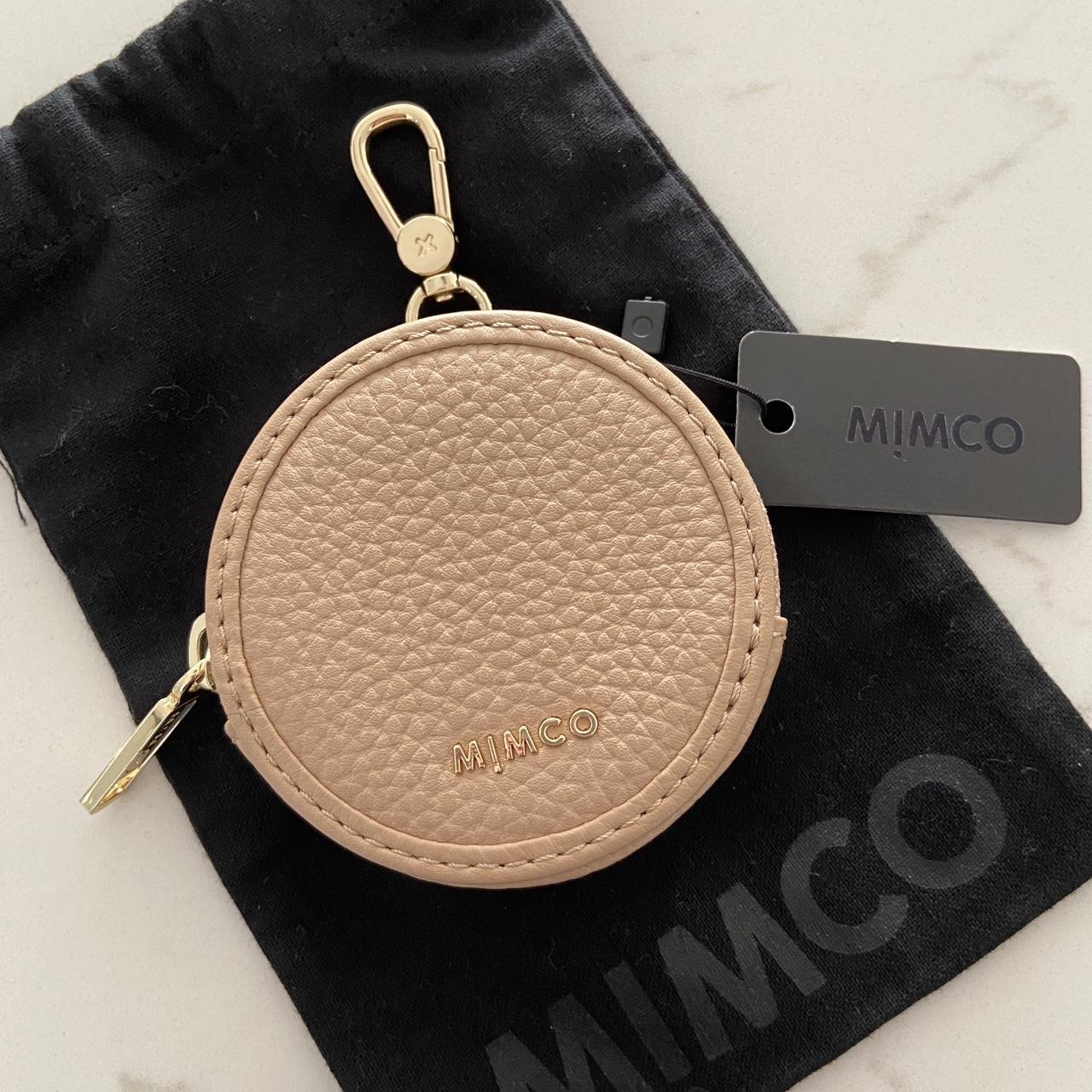 MIMCO tan and gold coin purse. Brand new with tags... - Depop