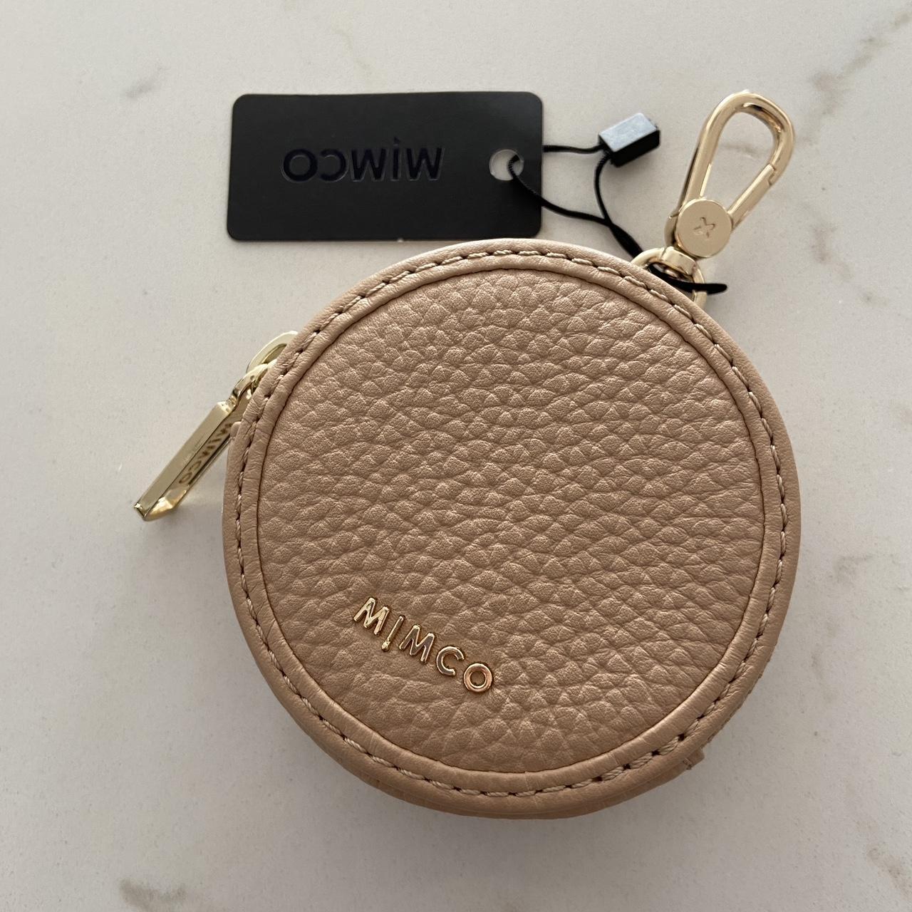 MIMCO tan and gold coin purse. Brand new with tags... - Depop