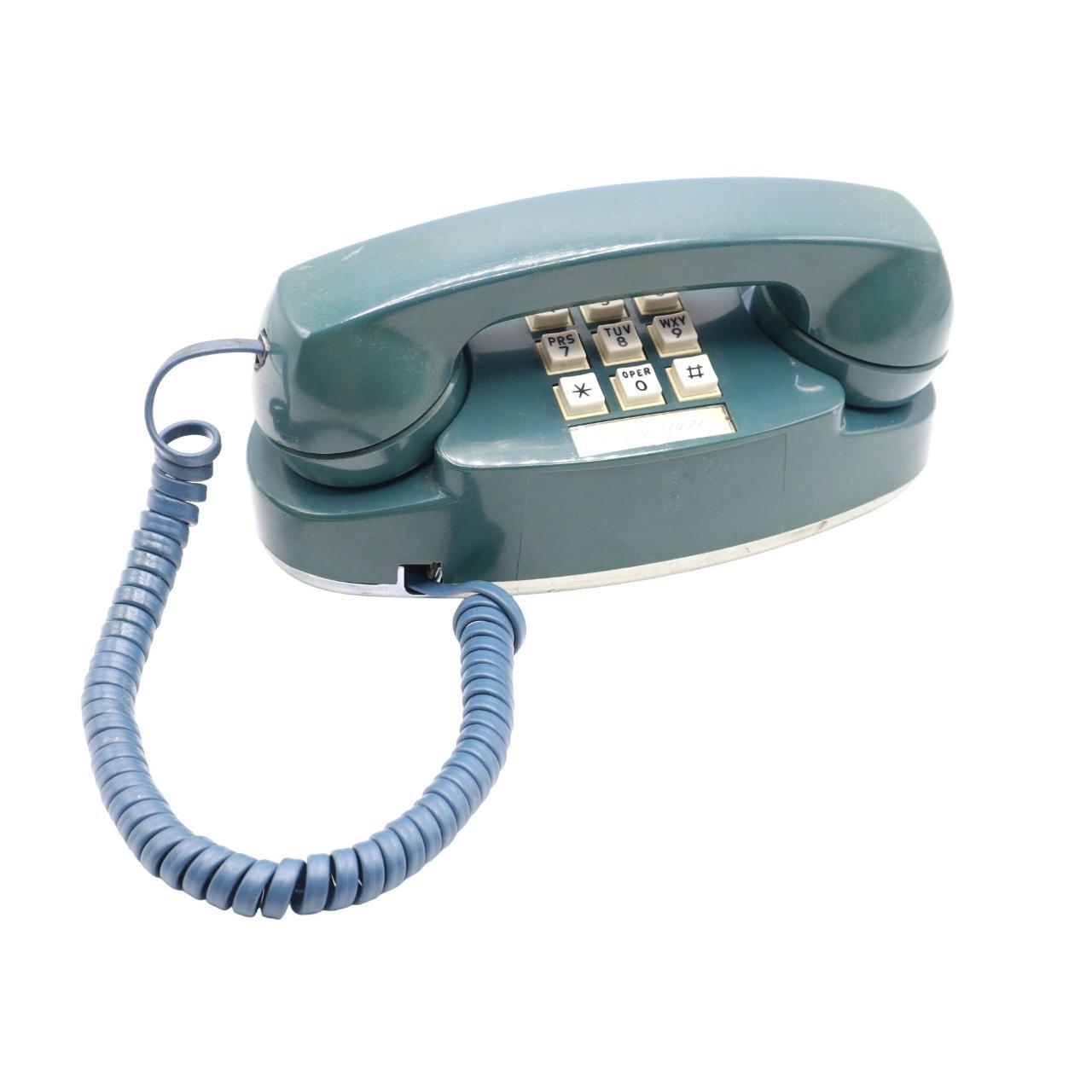 Western Electric Touch Tone Princess Phone Teal Old... | Depop