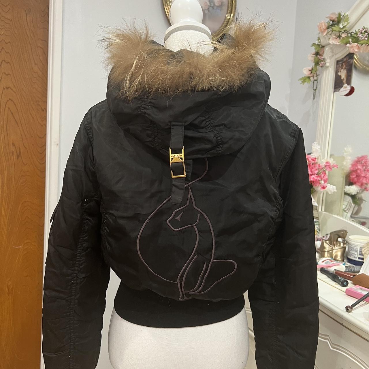 Baby Phat jacket Size small Zipper missing the tab... - Depop