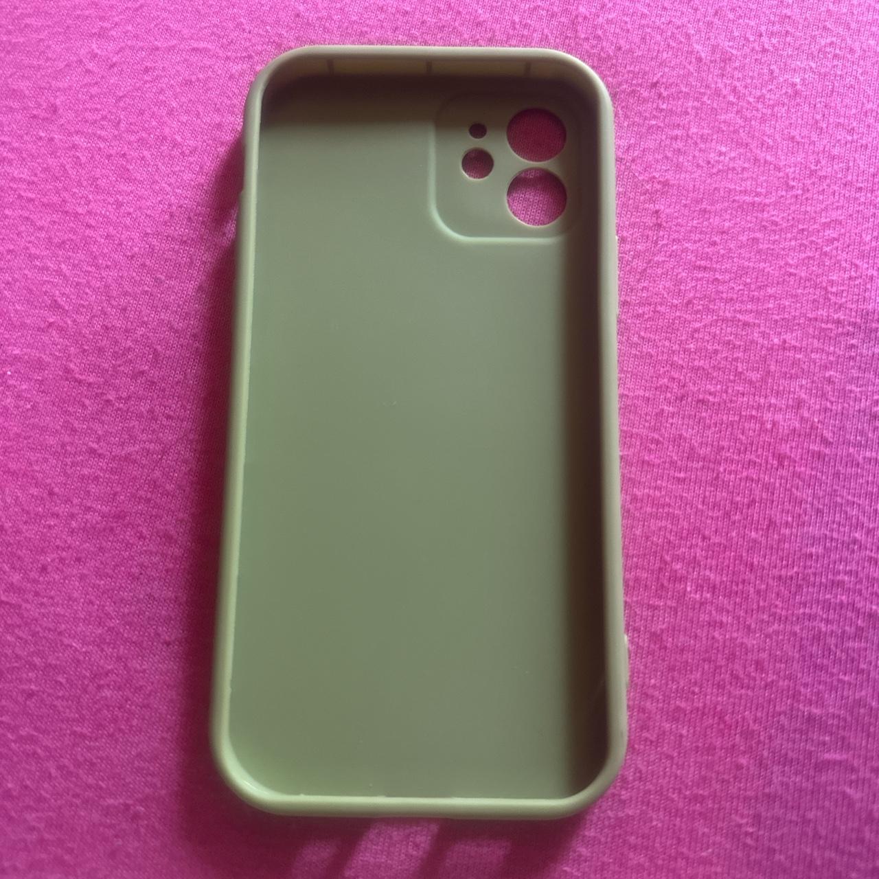 Green bear iPhone 12 phone case - Depop