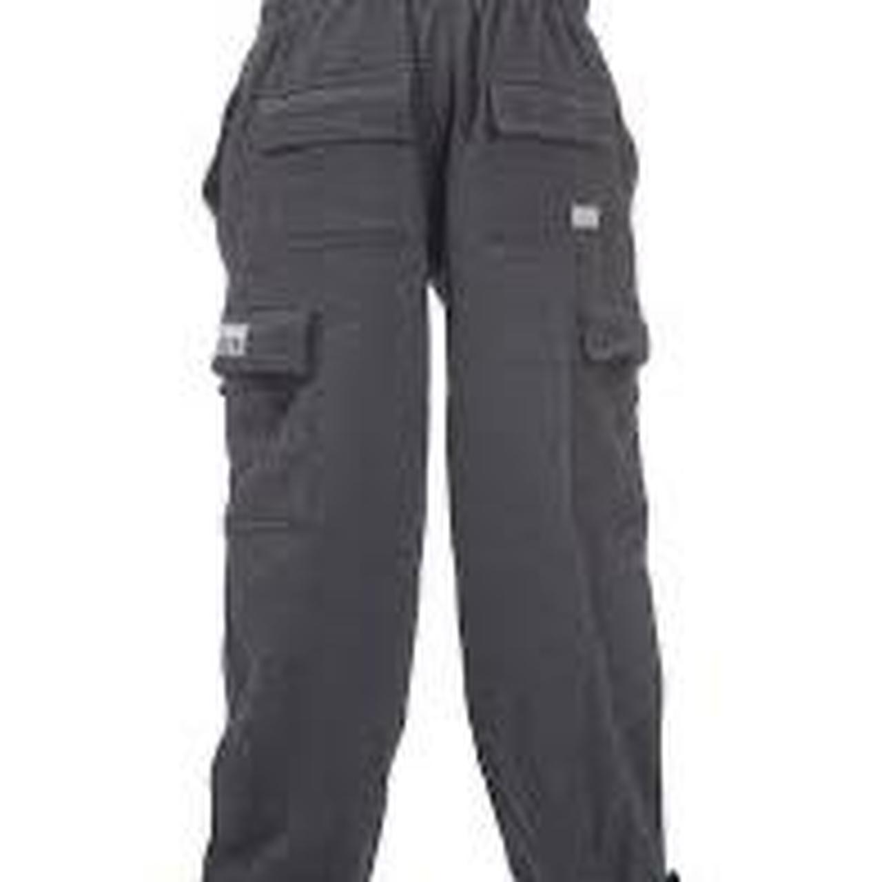 Pro Club Charoal Sweats size large and baggy good... | Depop