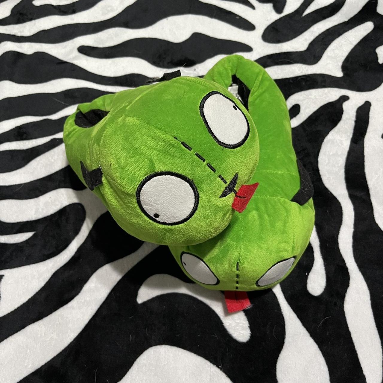 Invaders zim gir slippers size small 4/5, worn once... - Depop