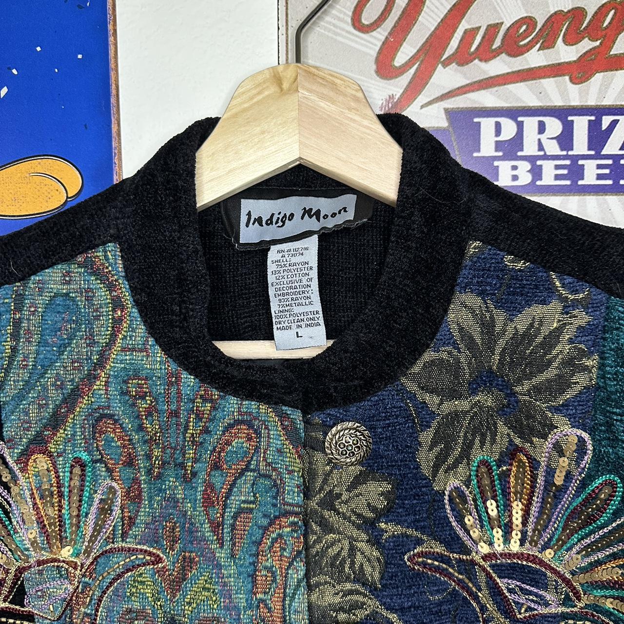 Indigo Moon Men's Jacket | Depop