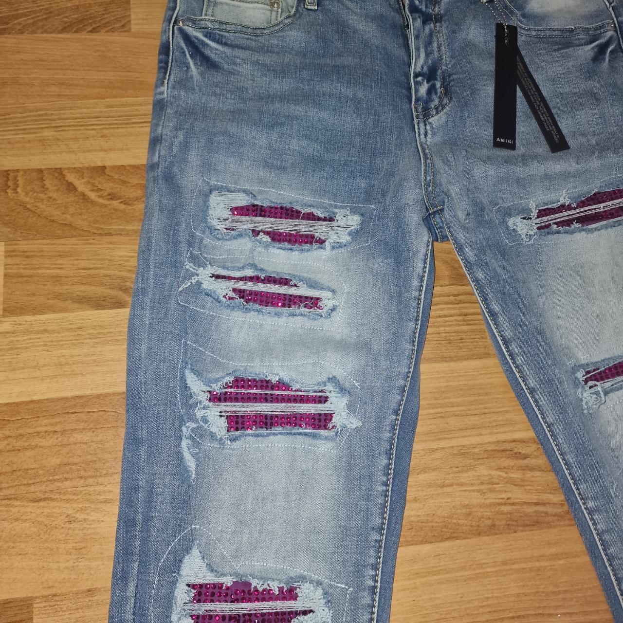 👖Amiri Jeans- Ripped jeans👖... - Depop