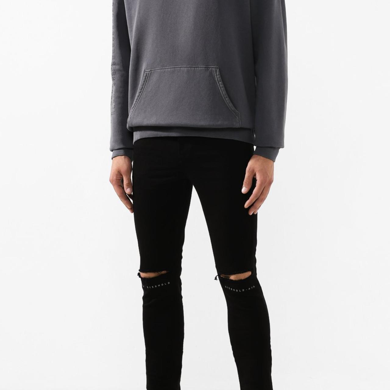 RtA Men's Black Jeans | Depop