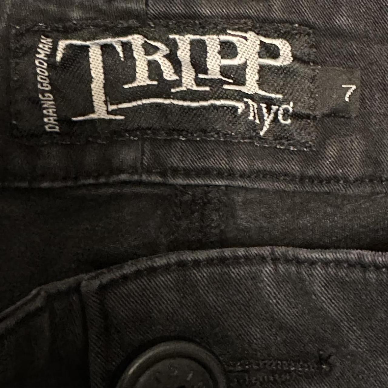 y2k 2000 rave alt emo mallgoth grunge balck baggy... - Depop