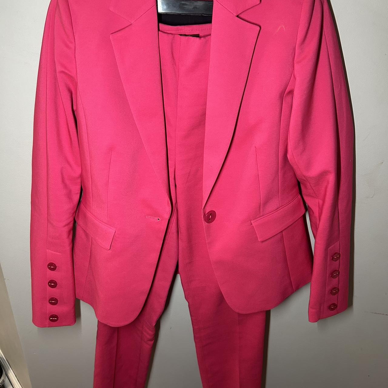 pink suit set, very thick and durable! only used... - Depop