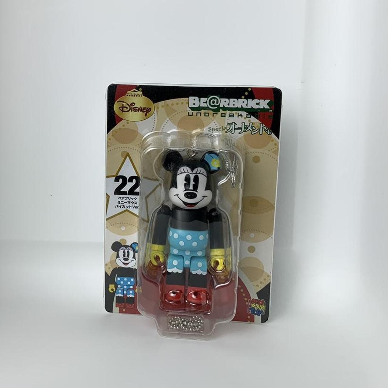 Disney Unbreakable Keychain BearBrick Minnie Mouse - Depop