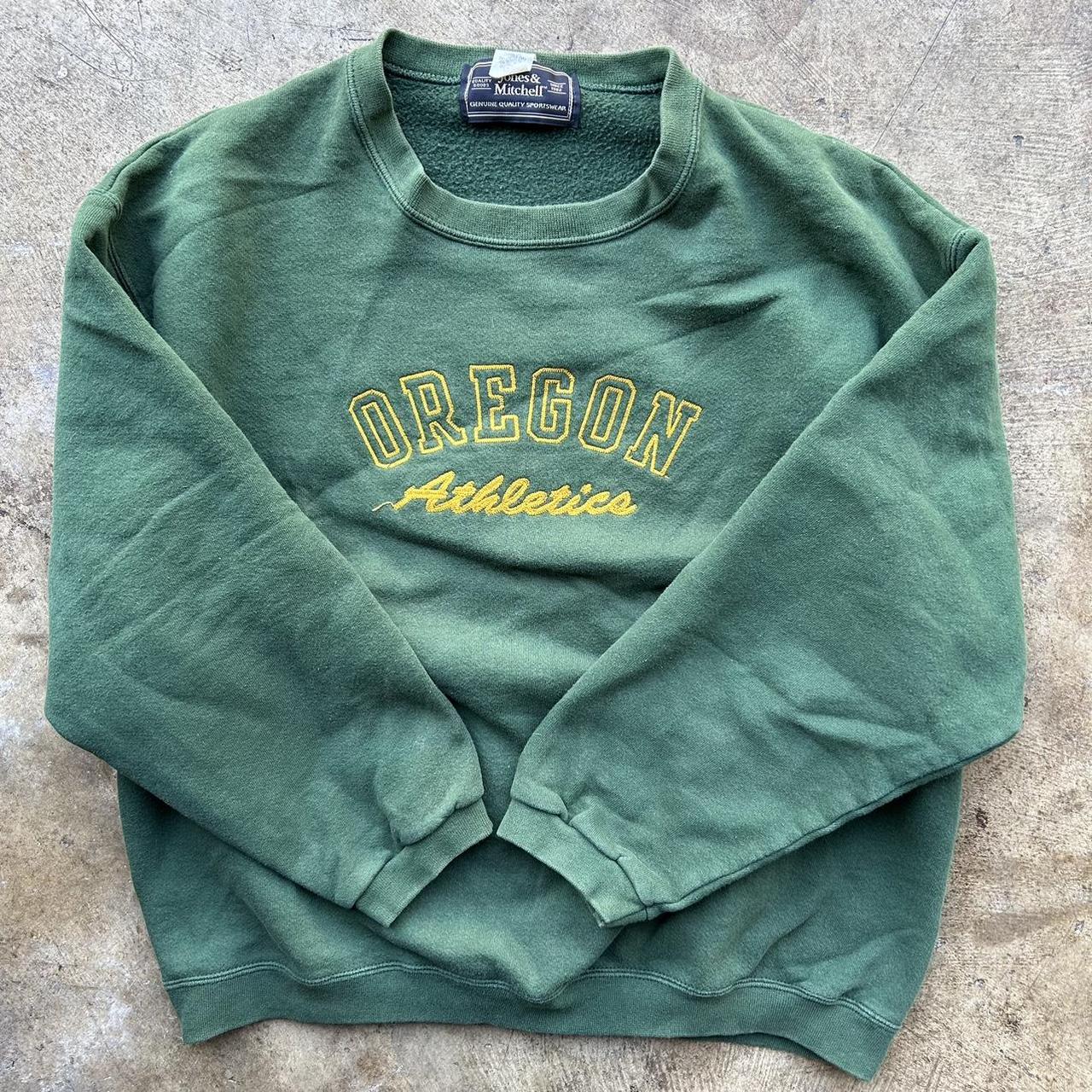 Vintage 90s University Of Oregon Sweatshirt - Depop