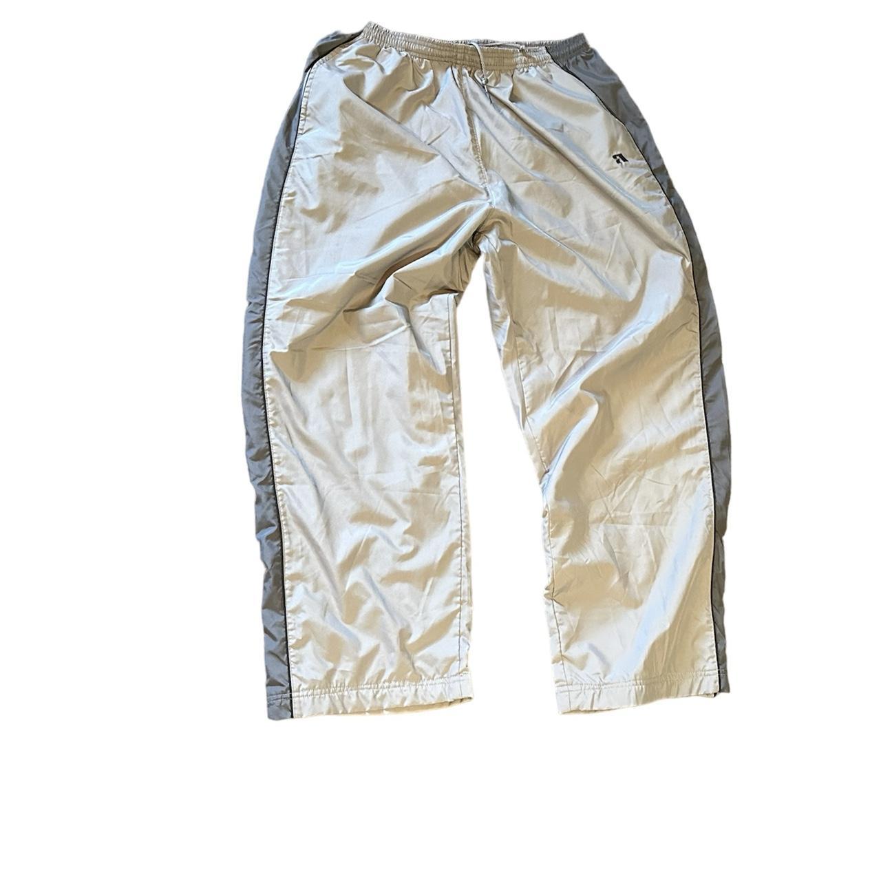 Classic Nylon Pants from Russell, comfortable fit... - Depop