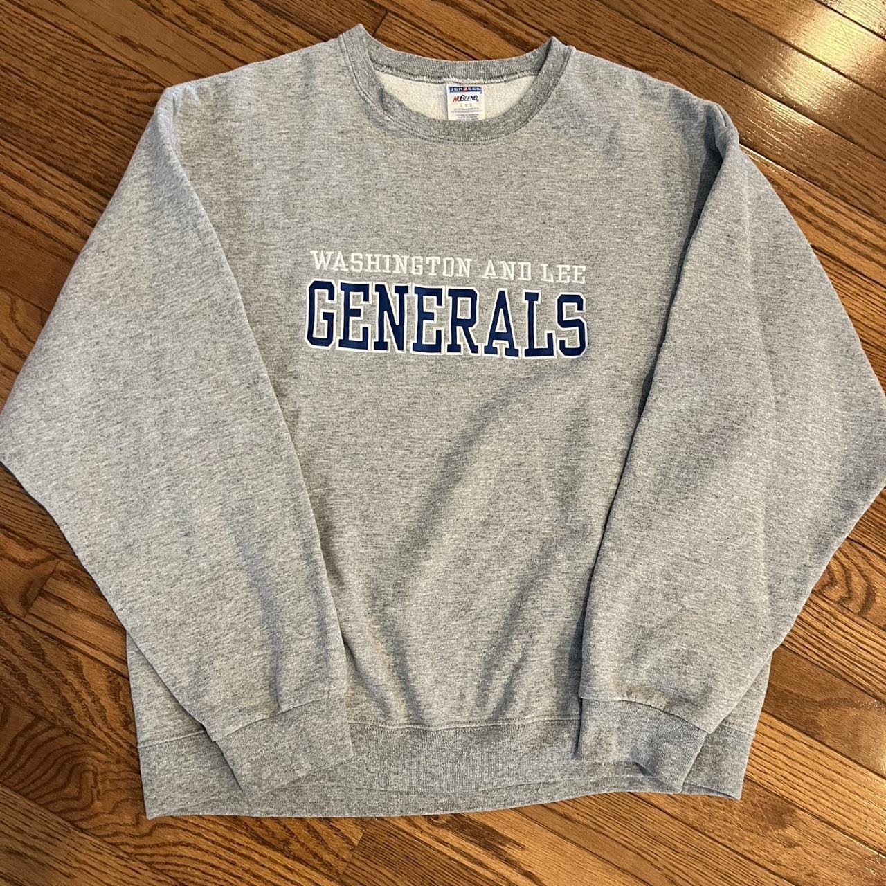 Washington & Lee Generals crewneck sweatshirt... | Depop