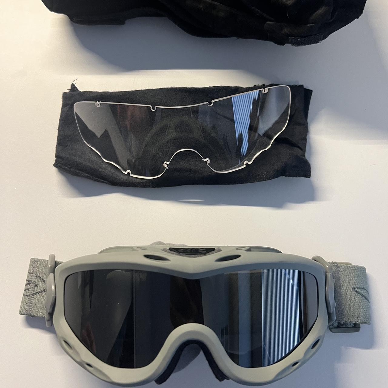 Wiley X Spear Goggles Clear inserts and case... - Depop