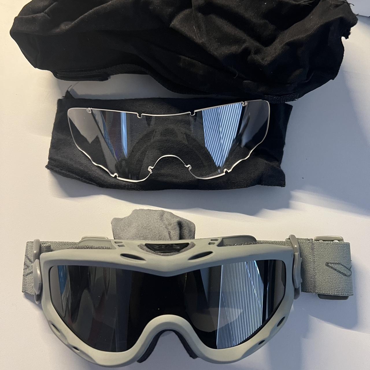 Wiley X Spear Goggles Clear inserts and case... - Depop