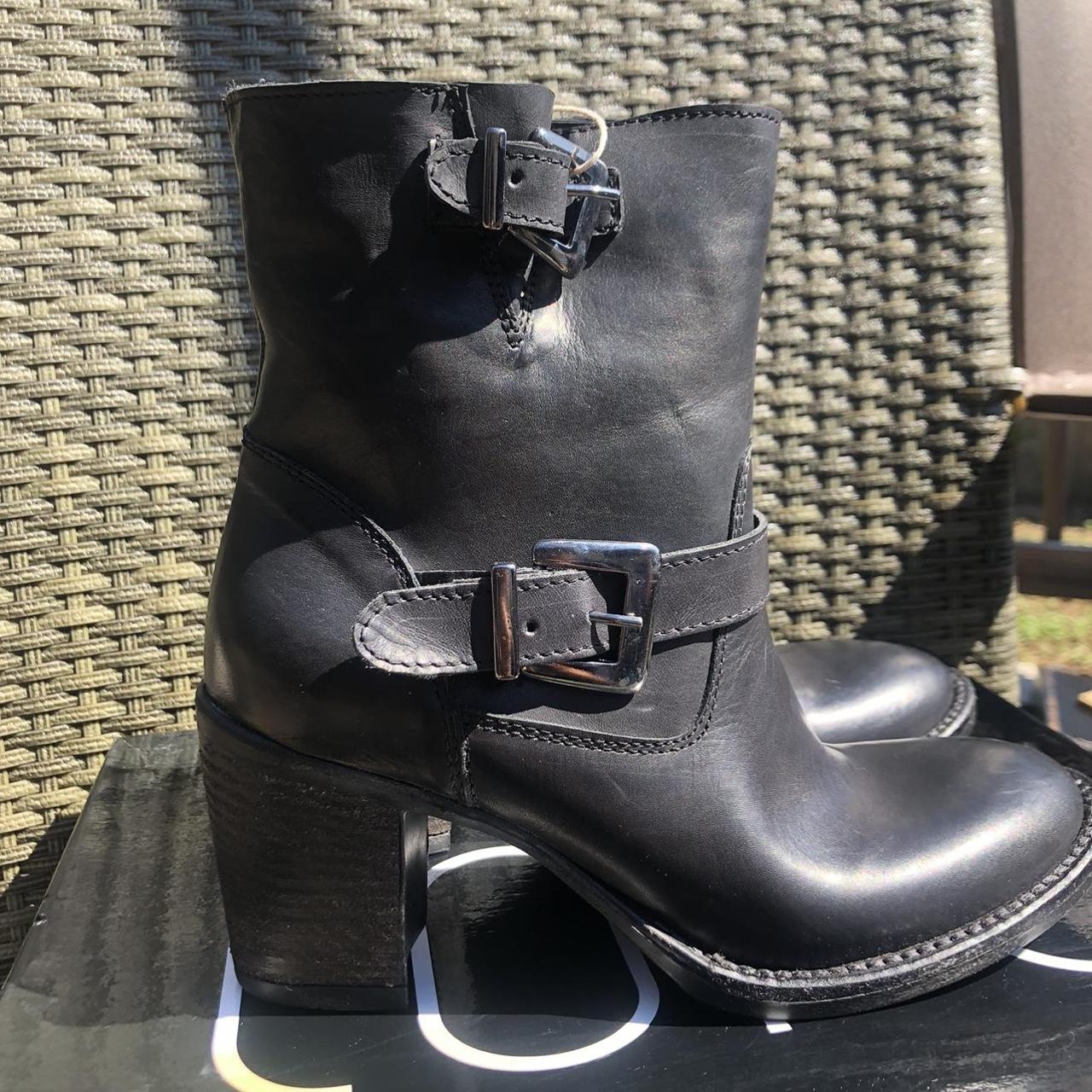 Loft Buckle Detail Boots Adorable boots for the... - Depop