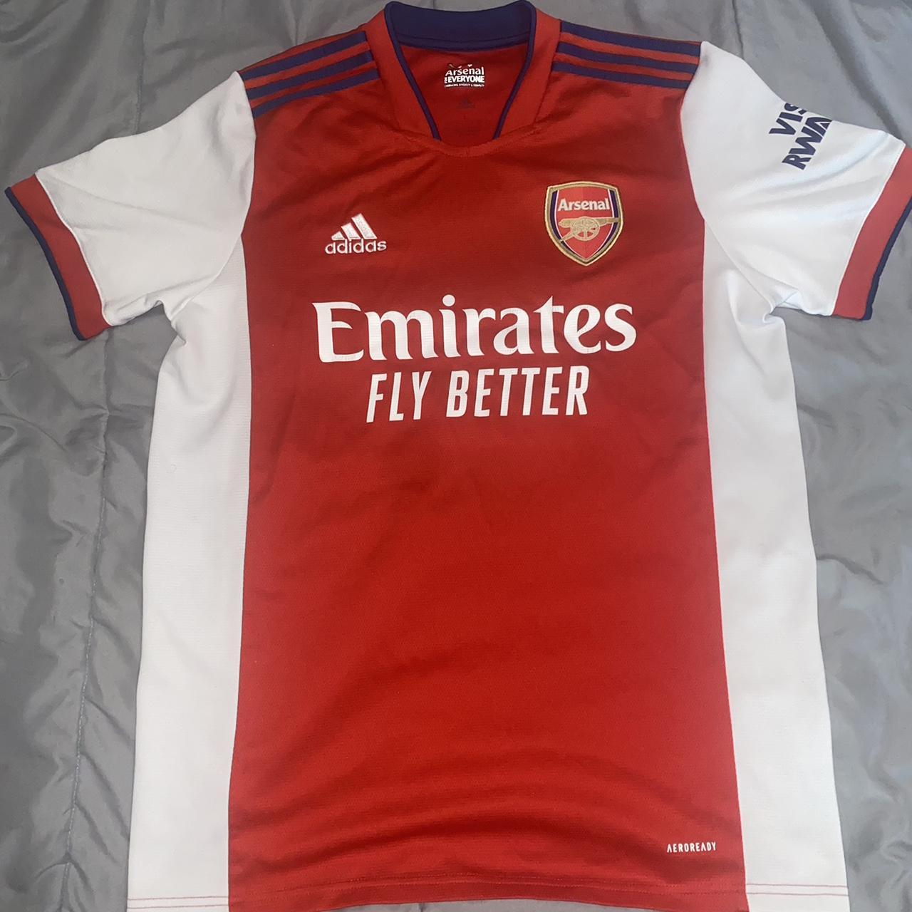 arsenal home jersey 2021/22 | size medium #arsenal... - Depop