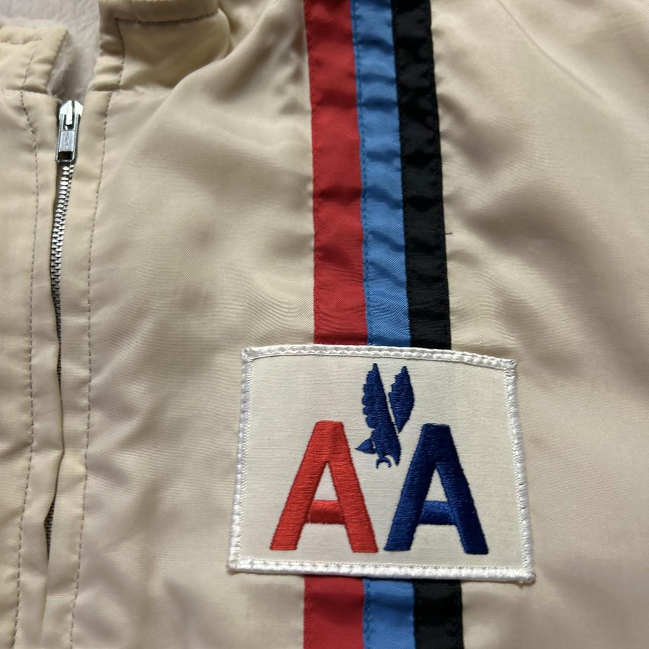 American Airlines bomber jacket vintage American 🇺🇸... - Depop