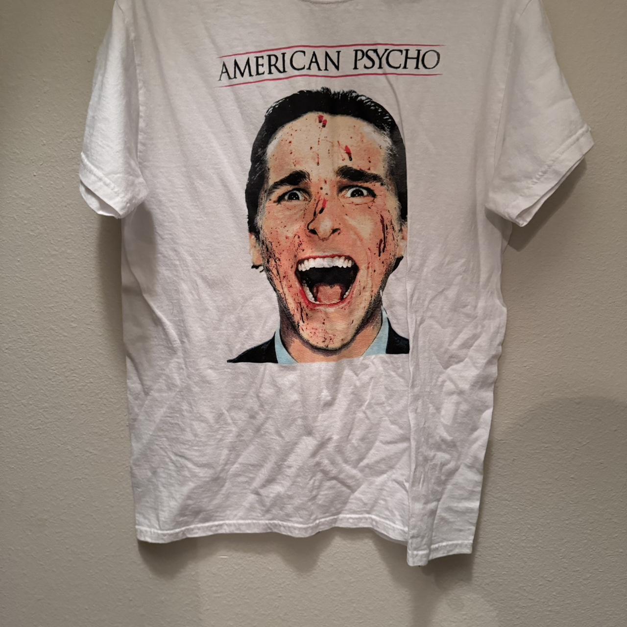 American Psycho graphic tee #AmericanPsycho - Depop